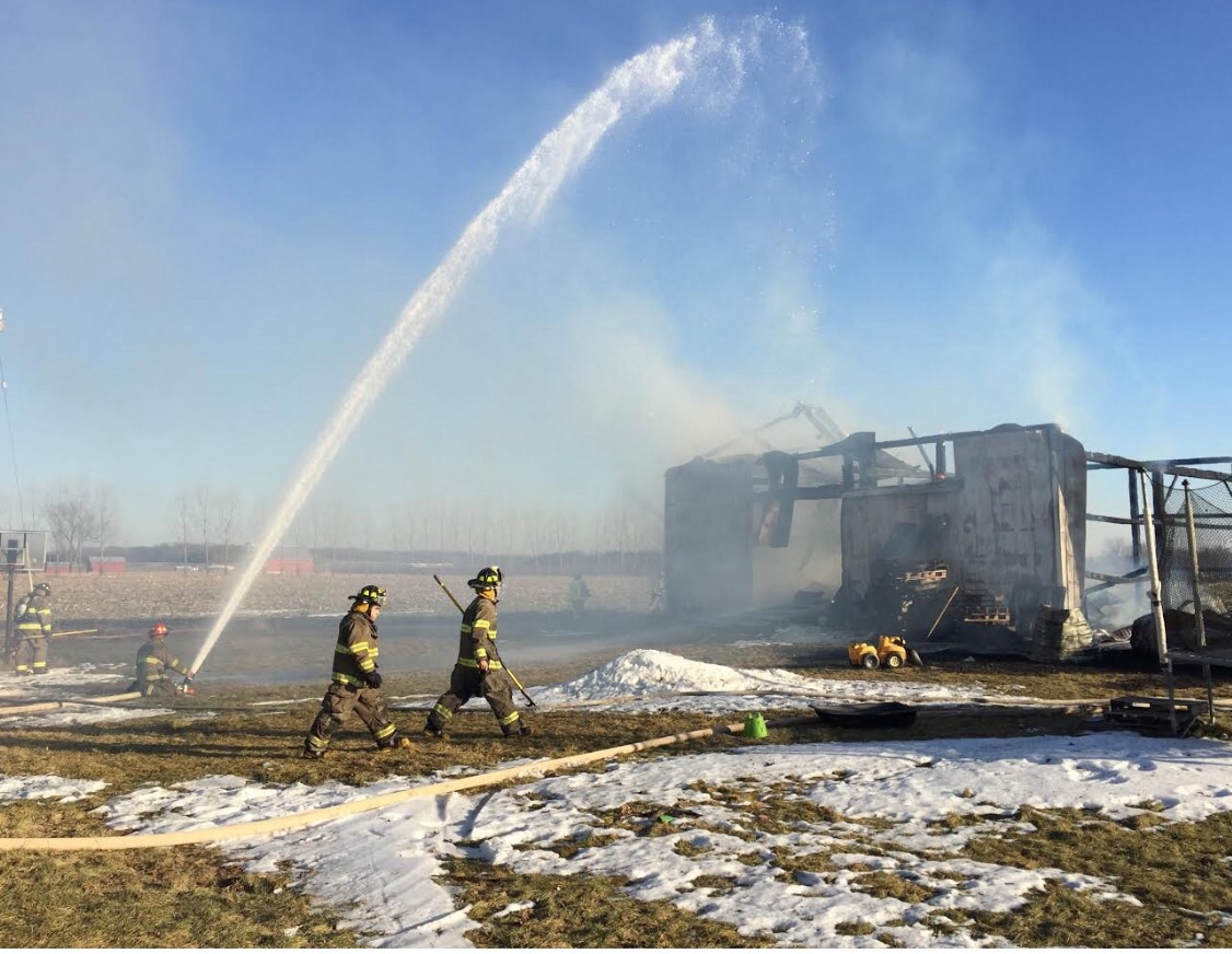 Firefighter back on duty after minor injury. | OceanaCountyPress.com