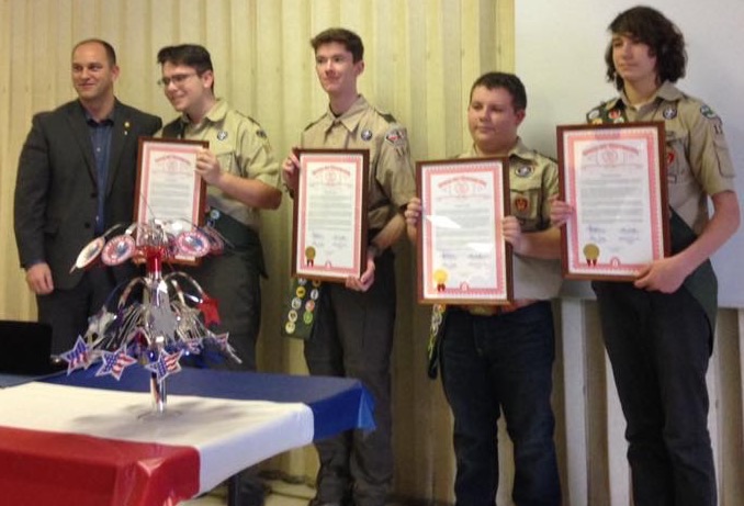 Five scouts from same troop earn Eagle Scout rank. | OceanaCountyPress.com