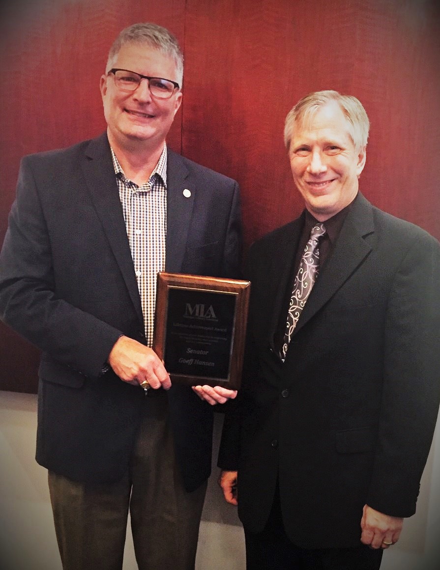 Sen. Hansen honored by state library association. | OceanaCountyPress.com