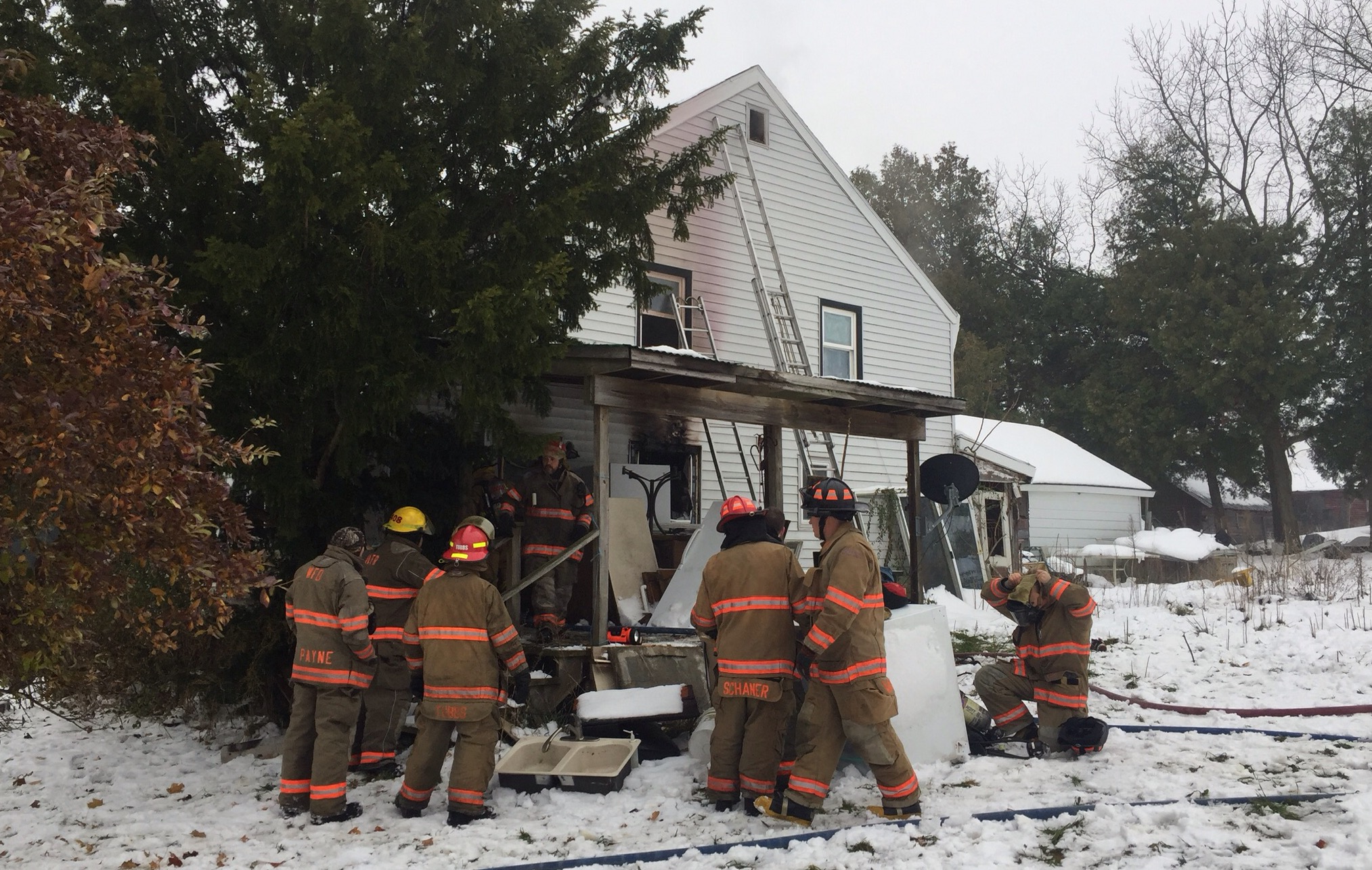 Fire rips through house, causing major damage. | OceanaCountyPress.com