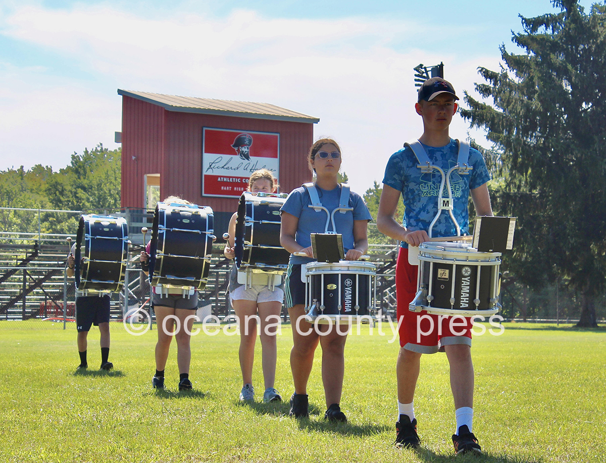 Hart High School prepares for marching band season | OceanaCountyPress.com