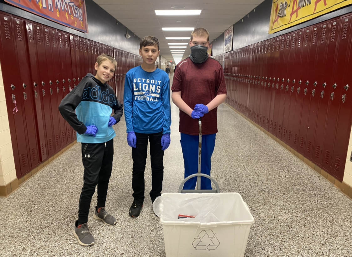 Claw Club students work hard to protect the environment ...