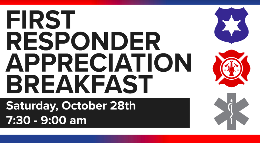 First Baptist Church hosts First Responder Appreciation Breakfast ...
