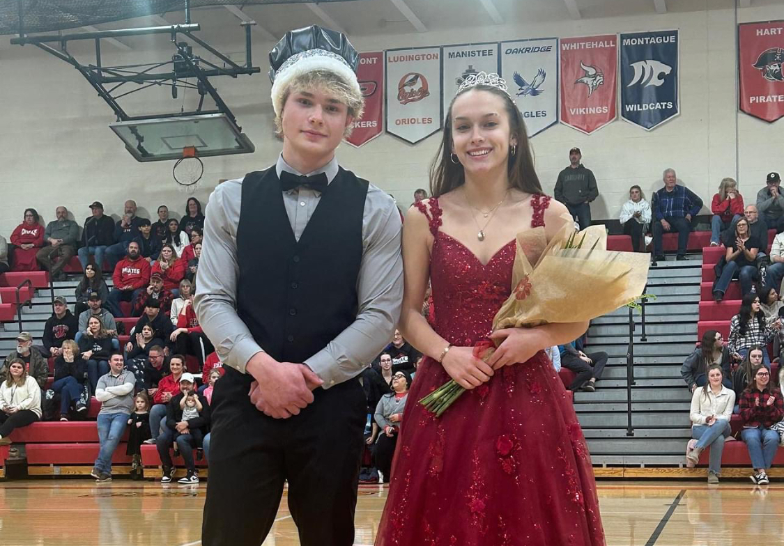 Hart High School Snowcoming royalty | OceanaCountyPress.com
