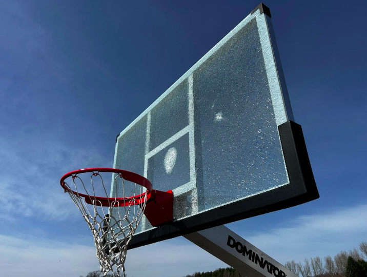 Vandal(s) smash new park’s basketball backboard | OceanaCountyPress.com
